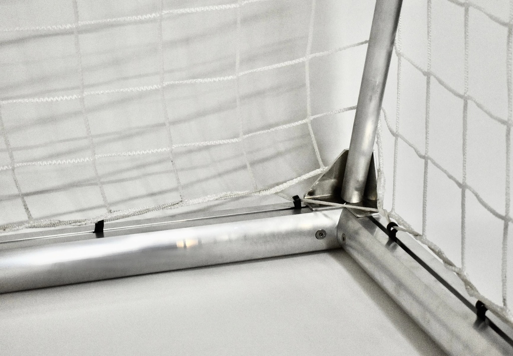 2x Fotbalová hliníková brána Avyna Pro-Goal 250 x 100 cm